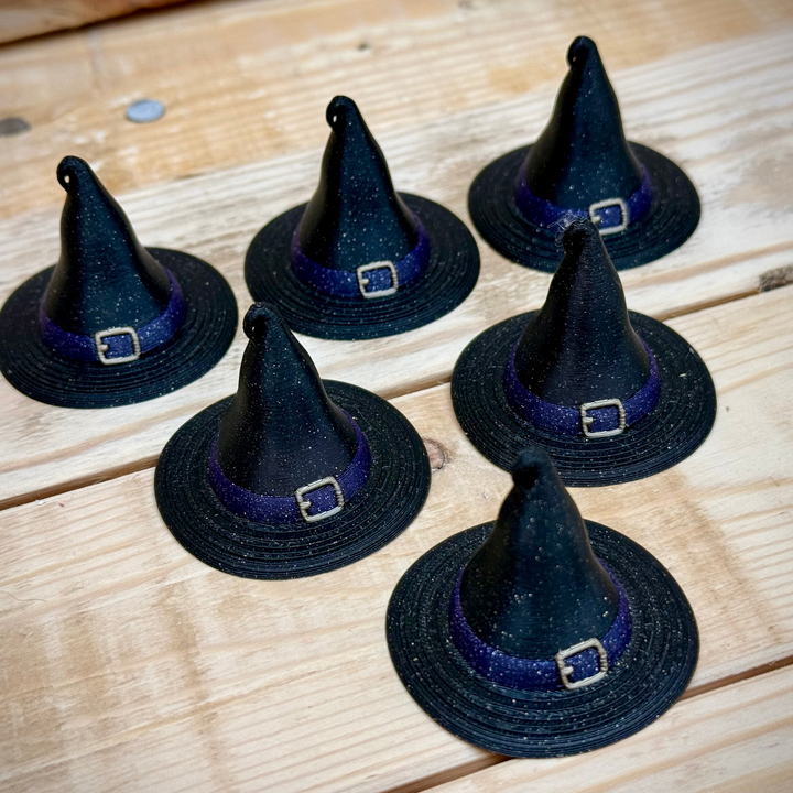 3D Printable Mini Witch Hats by ENIQUE3D